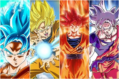 Goku Todas Las Transformaciones En Dragon Ball OtaKuKan