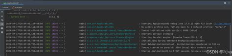 成功解决springbootApplication run failedorg springframework