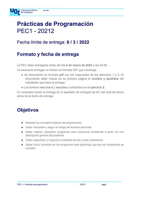 PEC1 20212 solucion Solución a la pec1 de practicas de programación