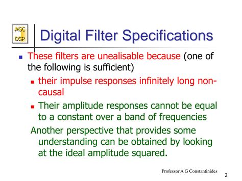 Solution Ppt On Fir Filters Design Studypool