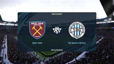 West Ham United vs FK TSC Bačka Topola 21 09 2023 UEFA Europa League