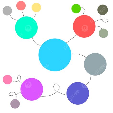 Mind Mapping Clipart Vector Modern Mind Mapping Vector Png Mind