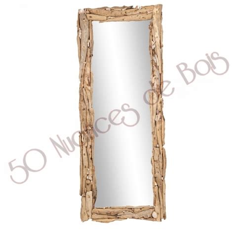 Miroir Cadre Bois Flott