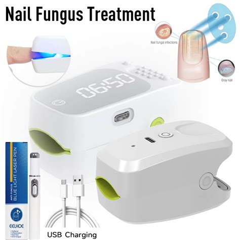 Mini Nail Fungus Laser Treatment Device USB Fingernails Toenails
