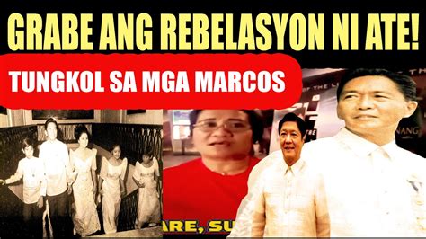 DAPAT MALAMAN NG MGA WALANG ALAM GRABE ANG REBELASYON NI ATE TUNGKOL SA