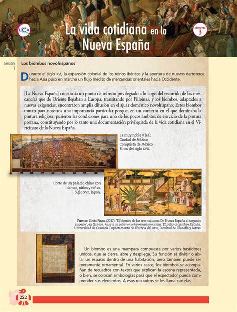 Historia Segundo Telesecundaria 2022 2023 Página 222 de 274 Libros