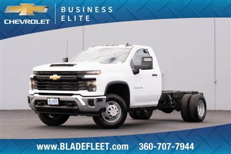 New 2024 Chevrolet Silverado 3500 HD Chassis Cab Work Truck Regular Cab