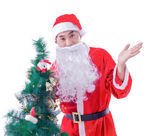 Santa Claus Character Christmas Tree Santa Claus Character Christmas