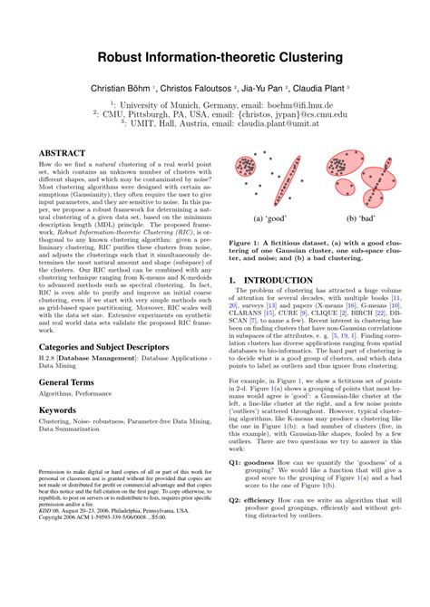 pdf robust information theoretic clustering
