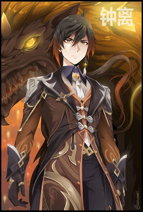 Zhongli Genshin Impact Image By Theleflayart 3281823 Zerochan