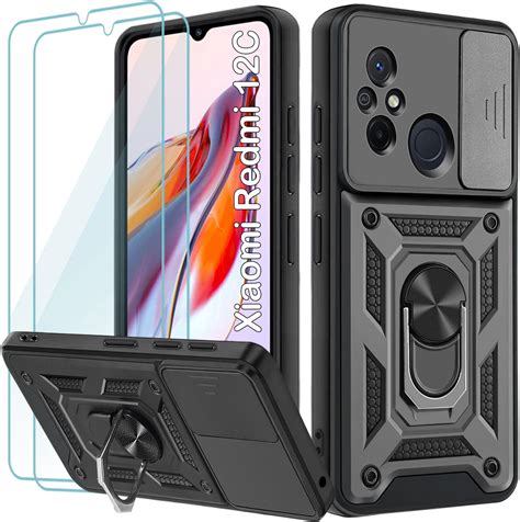 Case Collection für Xiaomi Redmi 12C Hülle Premium Qualität Leder