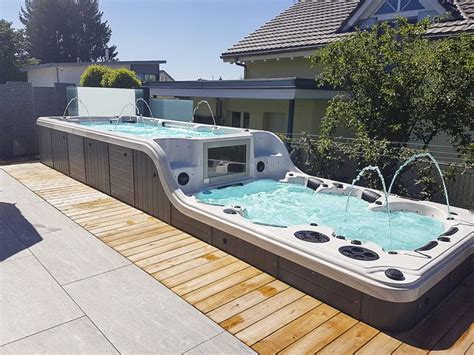 Armstark Swim Spa Luxema Schwimmbäder hinterhof Schwimmbad designs
