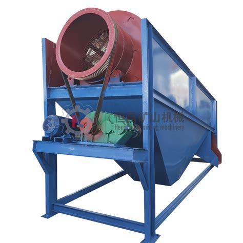 Portable And Mini Trommel Screen Mobile For Washing Alluvial Gold