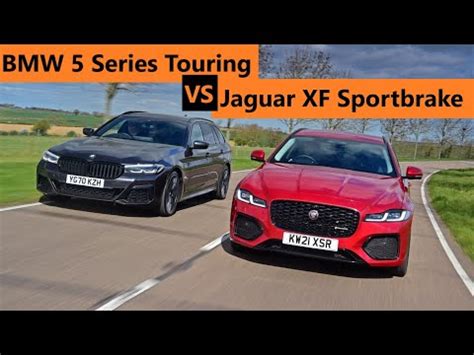 BMW 5 Series Touring Vs Jaguar XF Sportbrake YouTube