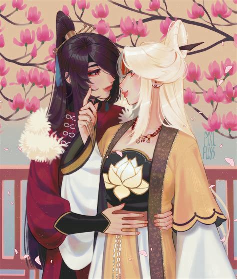 Ningguang And Beidou Genshin Impact Drawn By Pixlfuss Danbooru