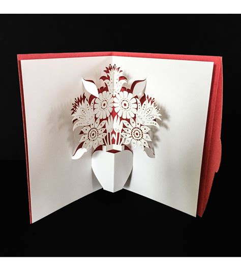 Haut 54 Imagen Carte Pop Up Fleur Fr Thptnganamst Edu Vn