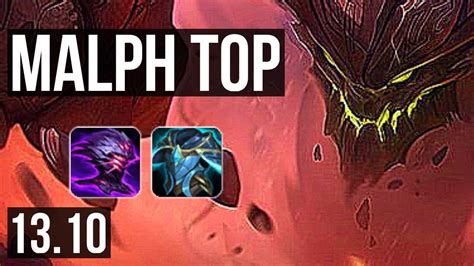 MALPHITE Vs MORDEKAISER TOP 4 0 11 KR Master 13 10 YouTube
