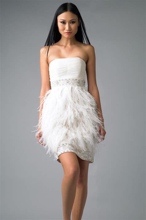 Cocktail Dress With Feathers Dresses Images 2022