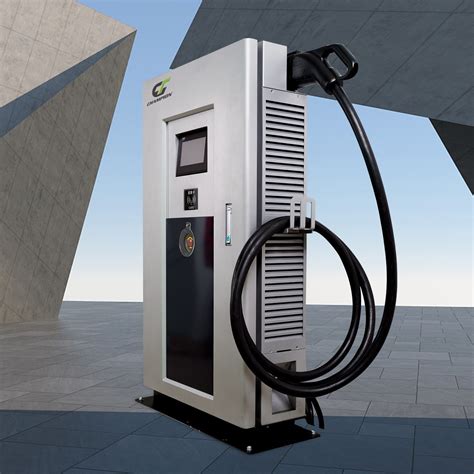 Fashion Design Commercial Floor Mounted EV Charger Piles 60kw DC Fast