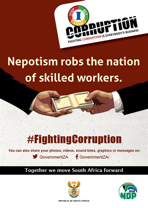 Anti Corruption Pledge South African Government