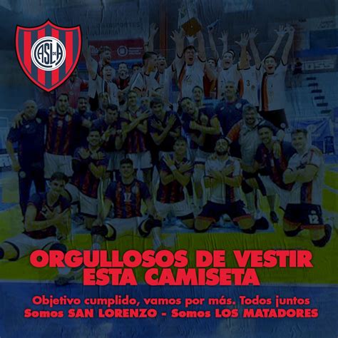 San Lorenzo Redes 1M² on Twitter RT CASLAMatadores A un año de