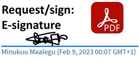 How To Request E Signature Or Sign A PDF Using Adobe Acrobat YouTube
