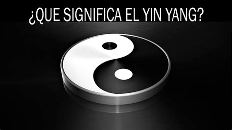Que Significa El Yin Yang YouTube
