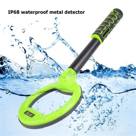 Pinpointer étanche Détecteur de métaux sous marin IP68 étanche 30m 60m
