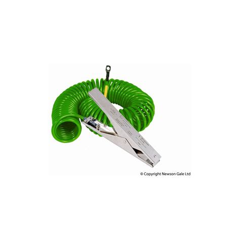 Ensemble pince avec câble spiralé ATEX de 10 mètres