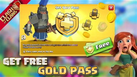 How To Get Free Gold Pass In Clash Of Clans 2023 Free Gold Pass In