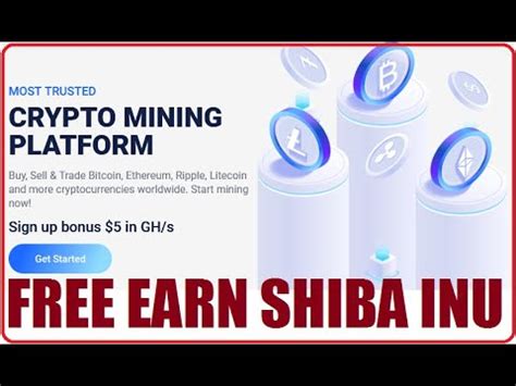 BLIYZER New Shiba INU Cloud Mining Site Bonus 500 Ghs Power