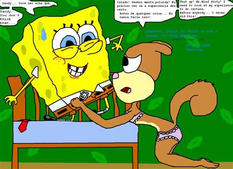 Spongebob And Sandy Sex Cumception
