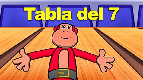 Aprende La Tabla del 7 con El Mono Sílabo Tablas de Multiplicar Video