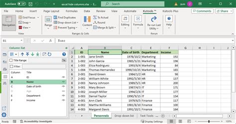 Kutools Microsoft Excel