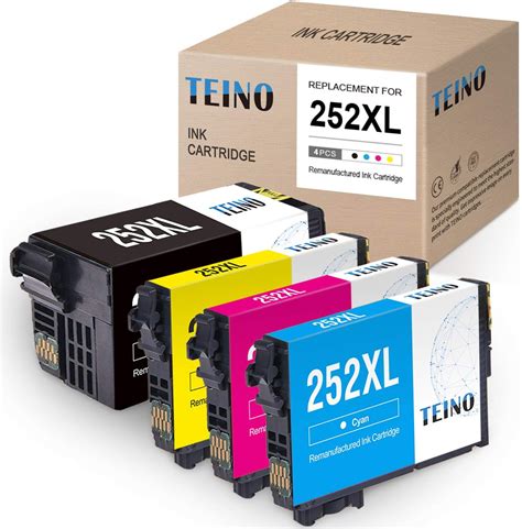 Amazon Teino Remanufactured Ink Cartridges Replacement For Epson