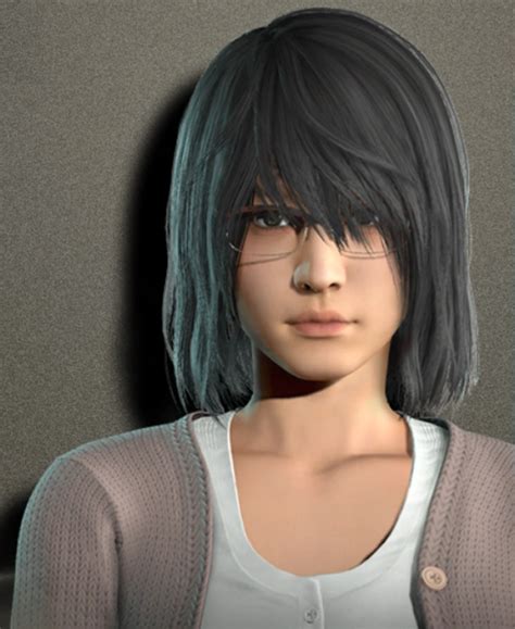 Saori Shirosaki Yakuza Wiki Fandom Awkward Girl Hair Color For Black Hair Long Bangs