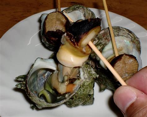 サザエのつぼ焼きはどこまで食べるのか・・・｜だぶはちのブログ｜silky Six ＆ Light Weight みんカラ
