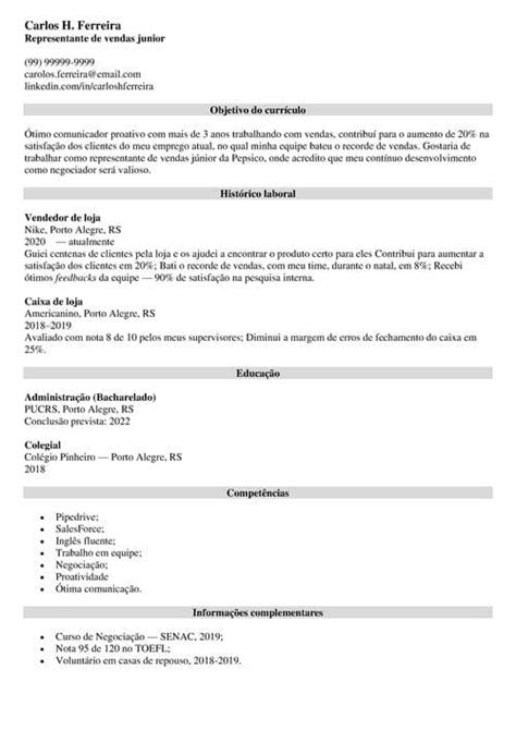 Aprender Sobre 31 Imagem Modelo De Curriculo Europass Br