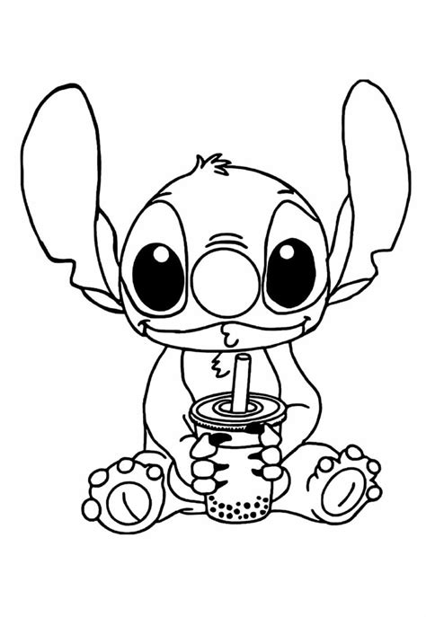Desenhos Do Stitch Para Colorir Bora Colorir