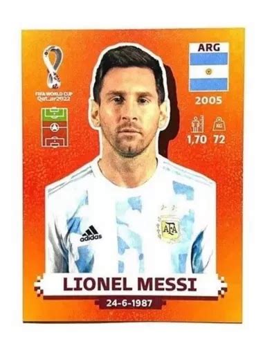 Figurita Messi Mundial Qatar 2022 Original en venta en por sólo 4 499