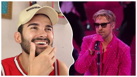 Sing Ken React Da Permance Do Ryan Gosling Cantando Im Just Ken No