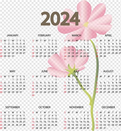 Calendario Simple Rosa Png Dibujos Calendario Off