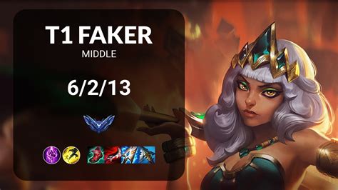 T Faker Qiyana Vs Vex Middle Kr Patch Youtube