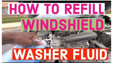 How To Put Windshield Wiper Fluid In A Nissan Rogue 2019 Nissan Rogue