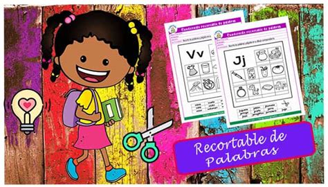 Cuadernillo Recortable De Palabras Para Trabajar La Lectoescritura