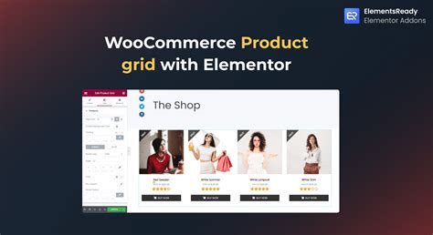 WooCommerce Product Grid With Elementor Elements Ready