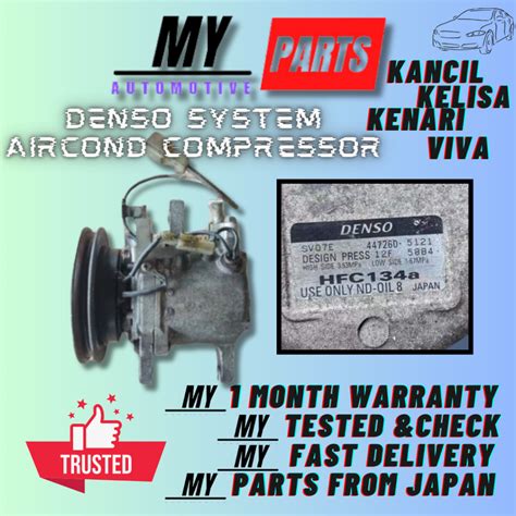 Original Japan Denso Perodua Kancil Viva Kelisa Kenari Aircond