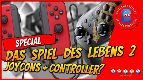 Das Spiel Des Lebens Kann Man Zu Dritt Mit Joycons Und Einem