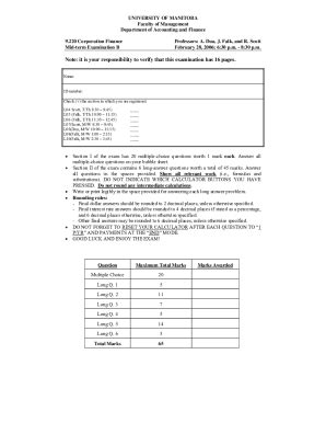 Fillable Online Home Cc Umanitoba It Is Your Responsibility To Verify