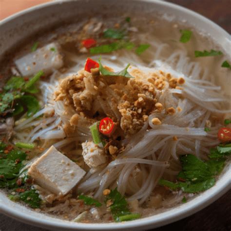 Authentic Thai Kway Teow Soup Thai Noodle Soup Recipe